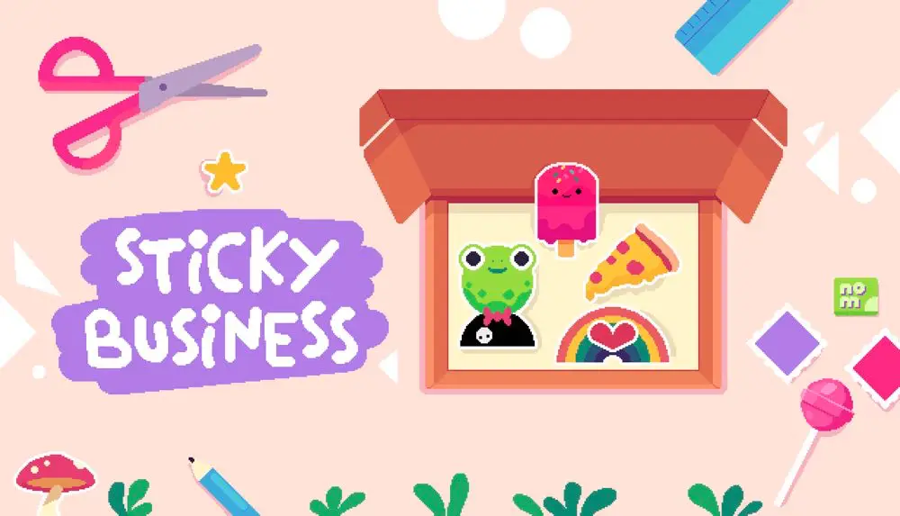 Sticker Making Sim Sticky Business Launches Today - ComicBuzz