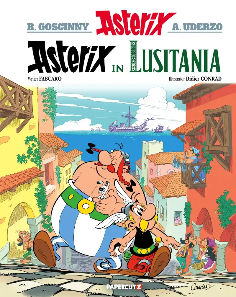 Asterix Vol. 41: Asterix in Lusitania Cover Revealed - ComicBuzz